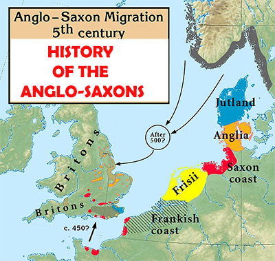 HISTORY OF THE ANGLO-SAXONS. by FRANCIS PALGRAVE